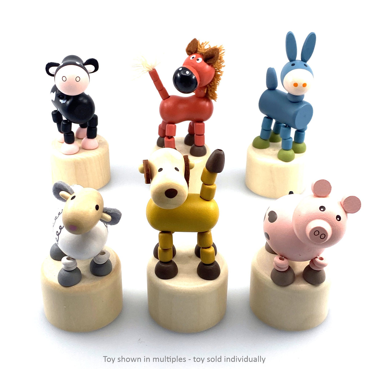 Push Puppet - Farm Animals - Geppetto's Workshop