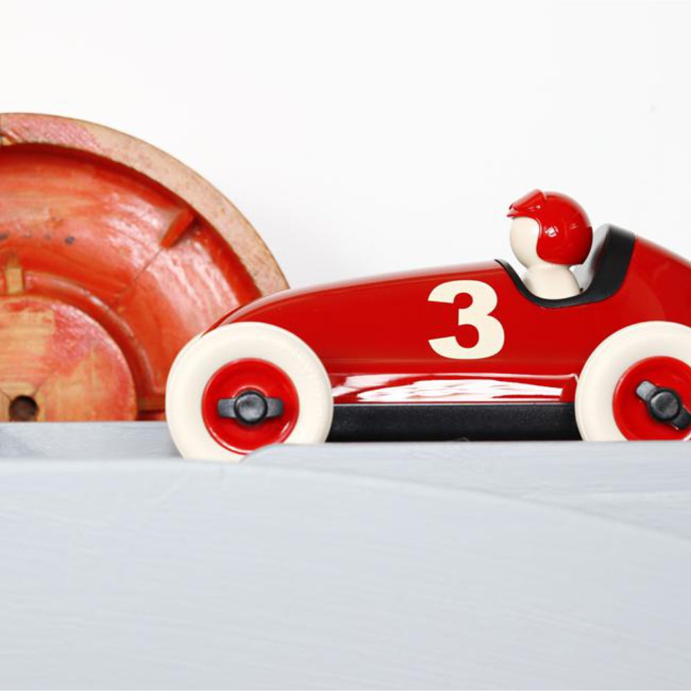 Bruno Racing Car - Red / No. 3 - Geppetto's Workshop