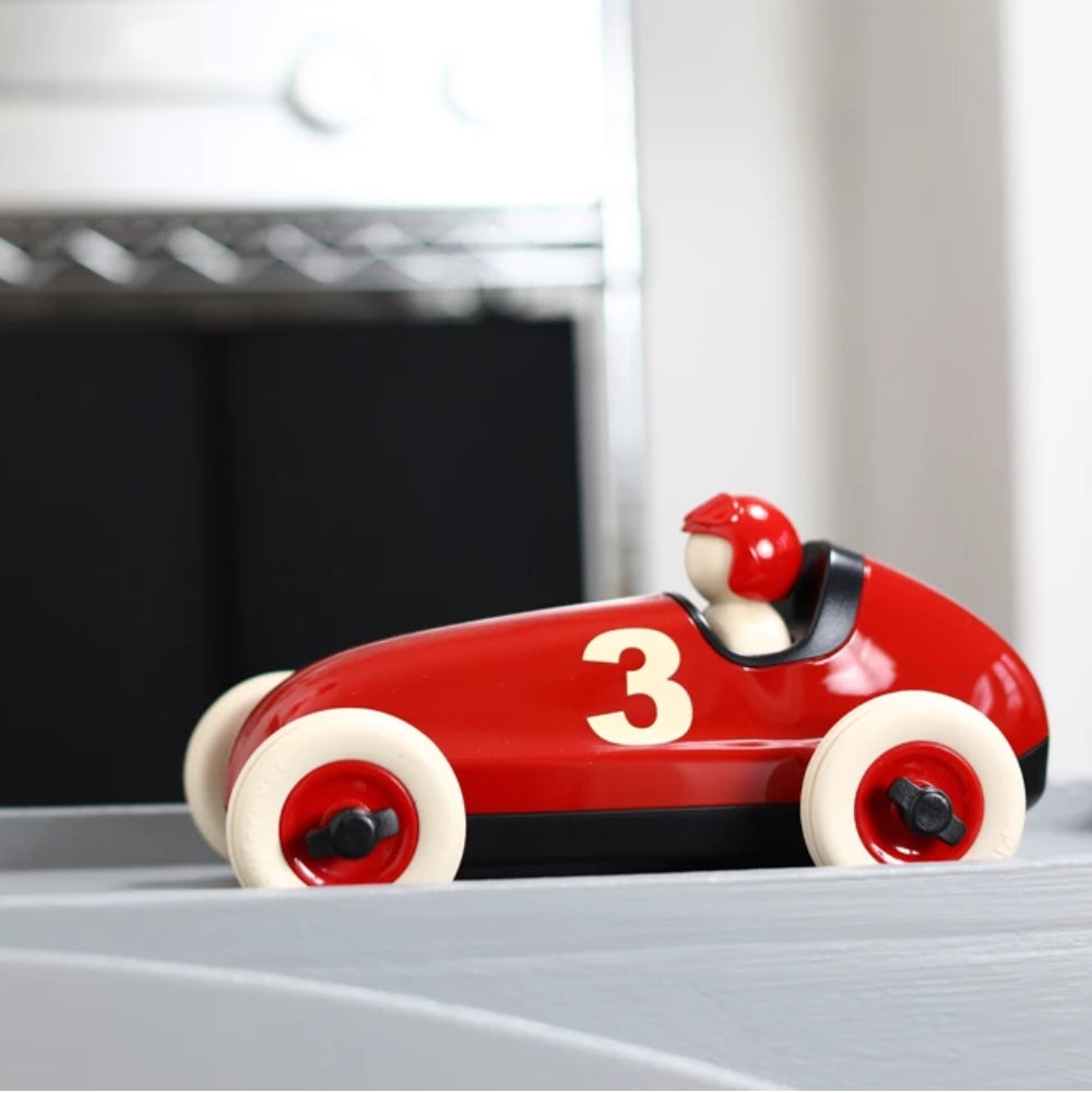 Bruno Racing Car - Red / No. 3 - Geppetto's Workshop