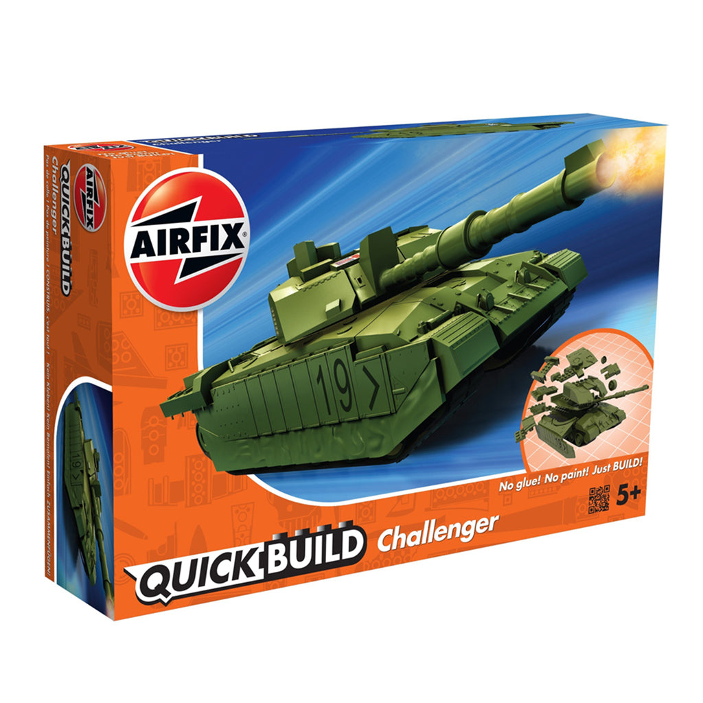 Quickbuild - Challenger Tank / Forest Livery - Geppetto's Workshop