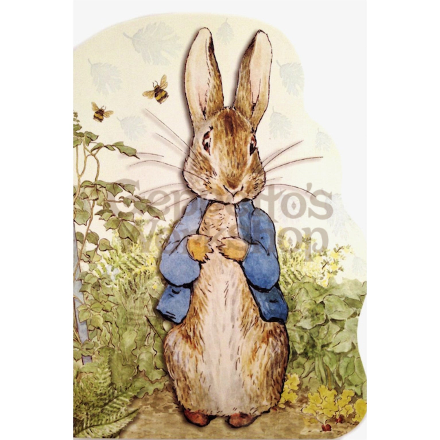 Greeting Card - Peter Rabbit / Standing - Geppetto's Workshop