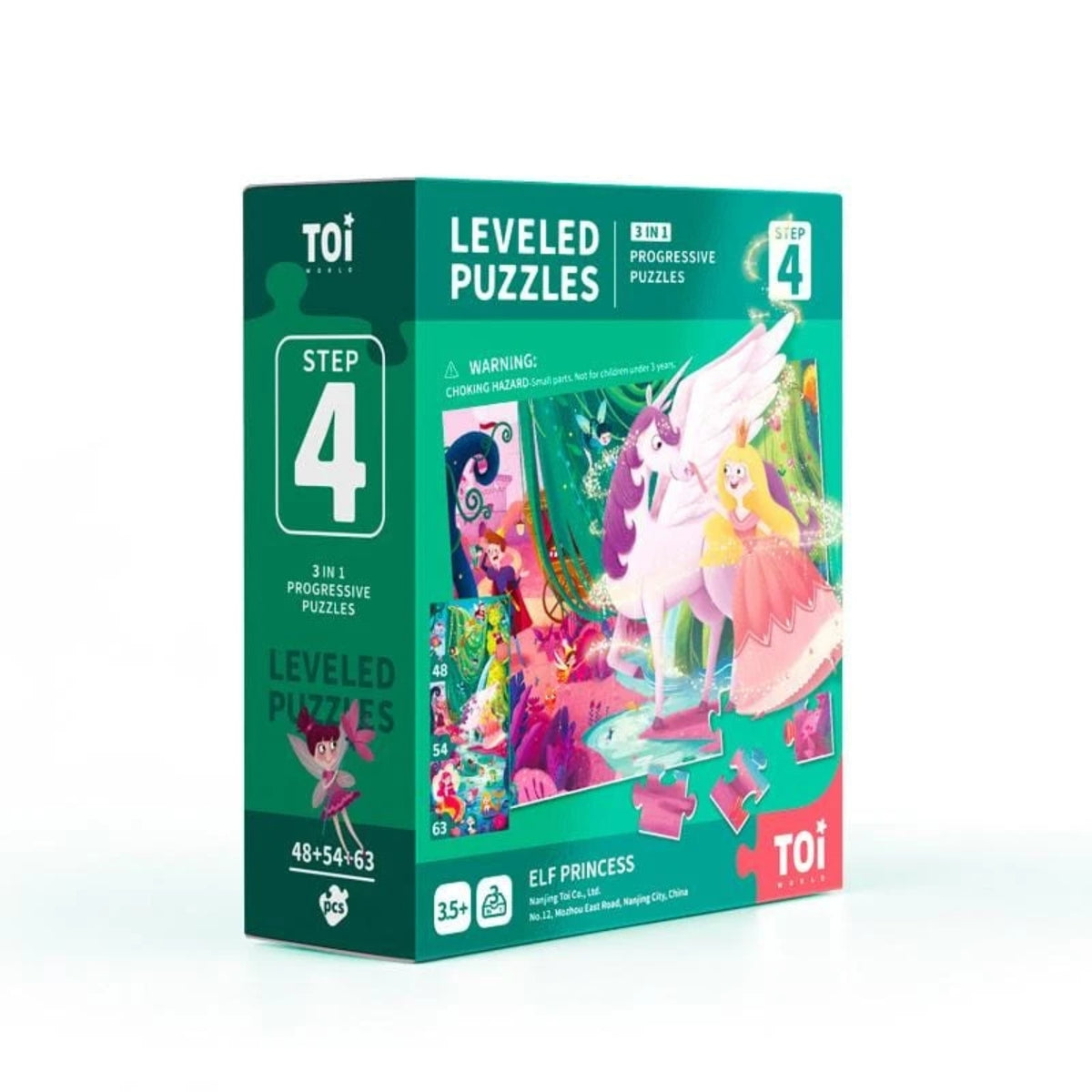 Levelled Puzzles - Step 4 / Elf Princess - Geppetto's Workshop