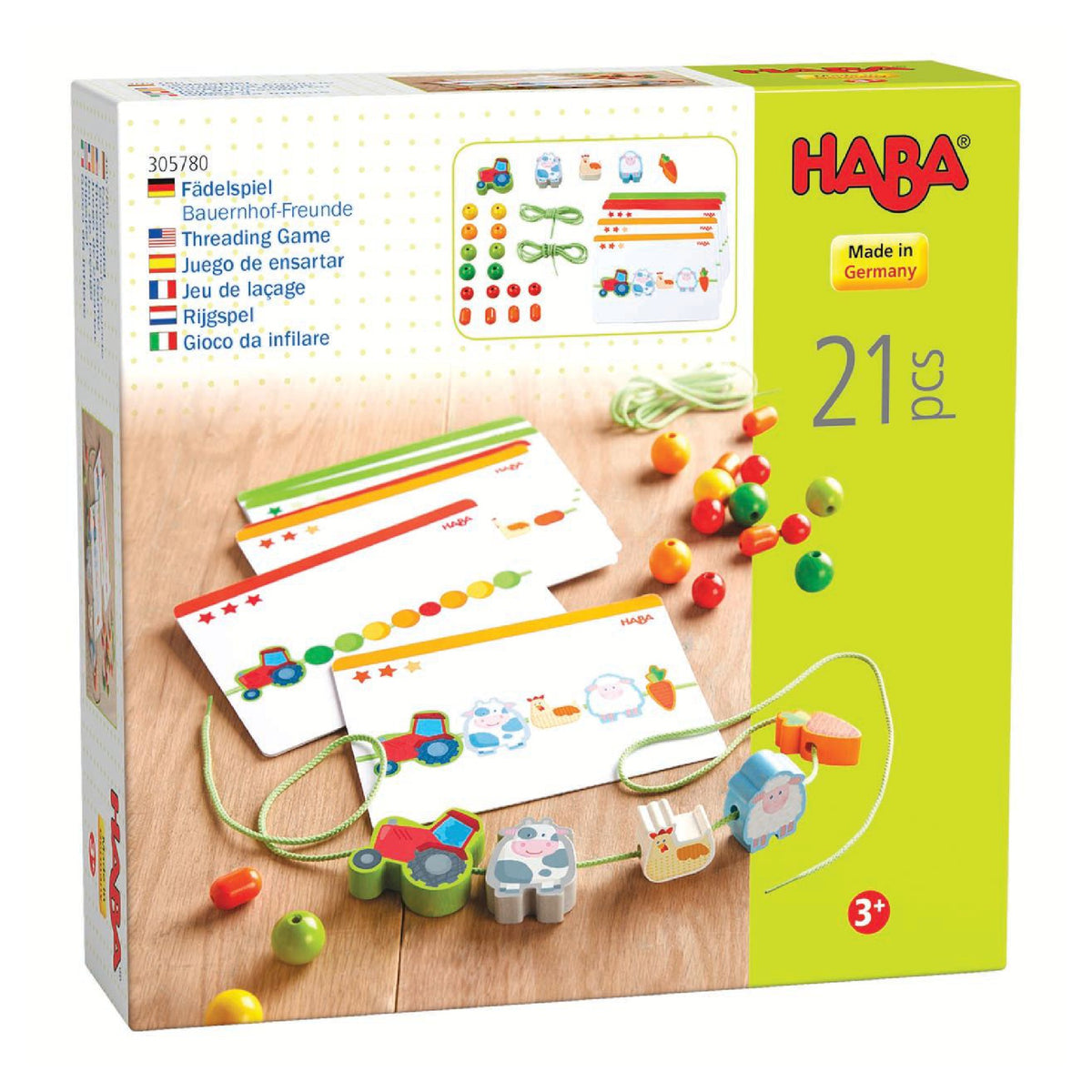 Threading Farm Bead Set - Geppetto's Workshop