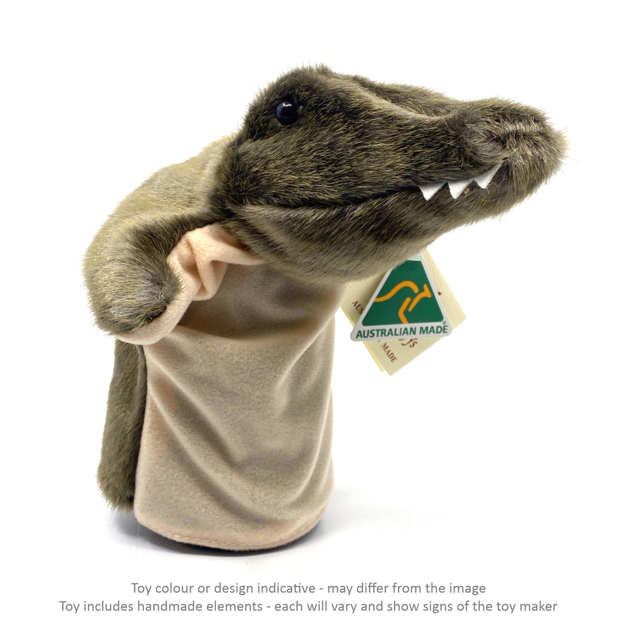 Hand Puppet - Crocodile / AU made
