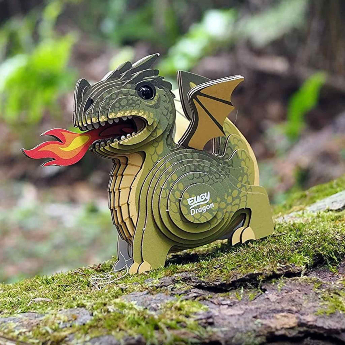 3D Cardboard Kit - Dragon / EUGY 024 - Geppetto's Workshop