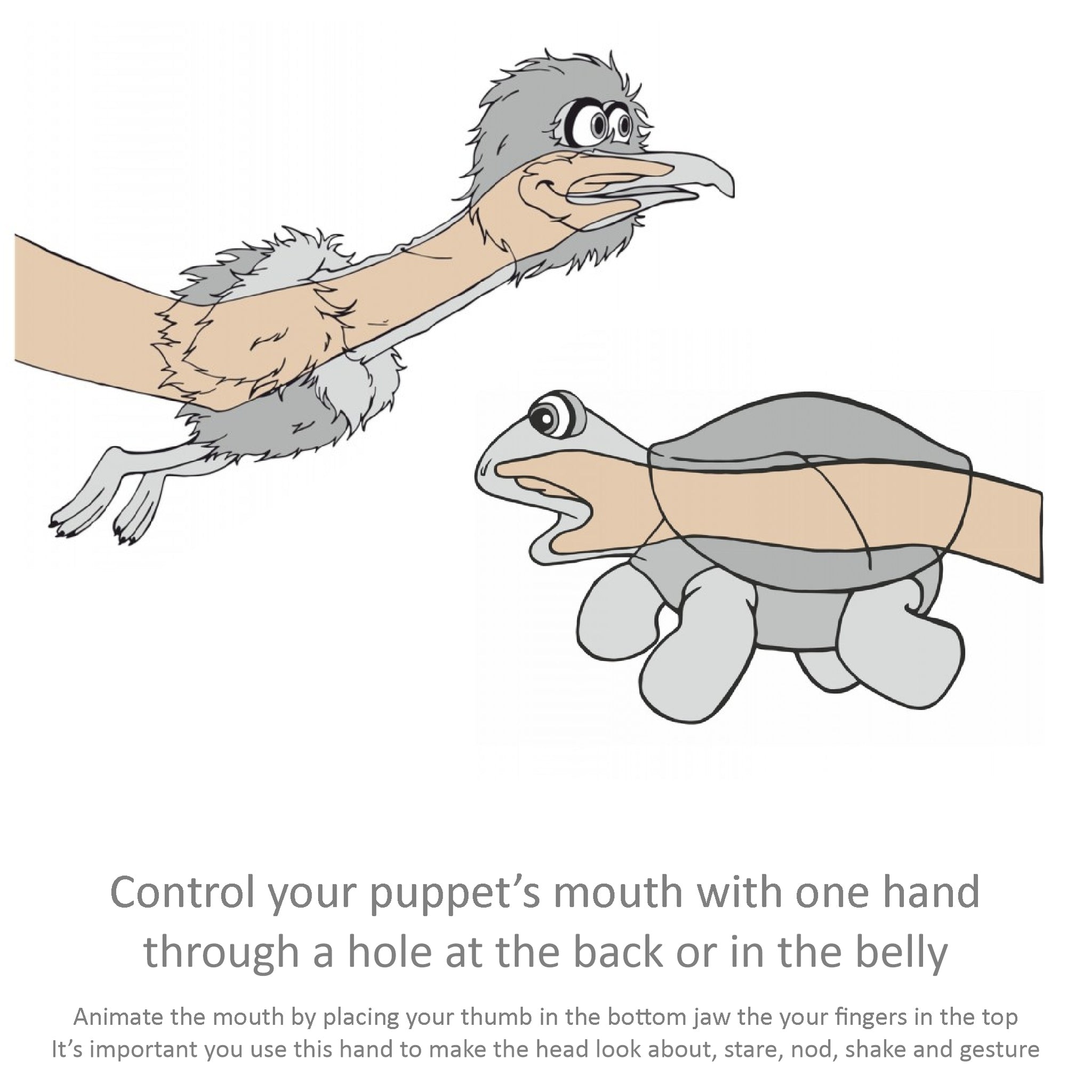 Hand Puppets — Geppetto's Workshop